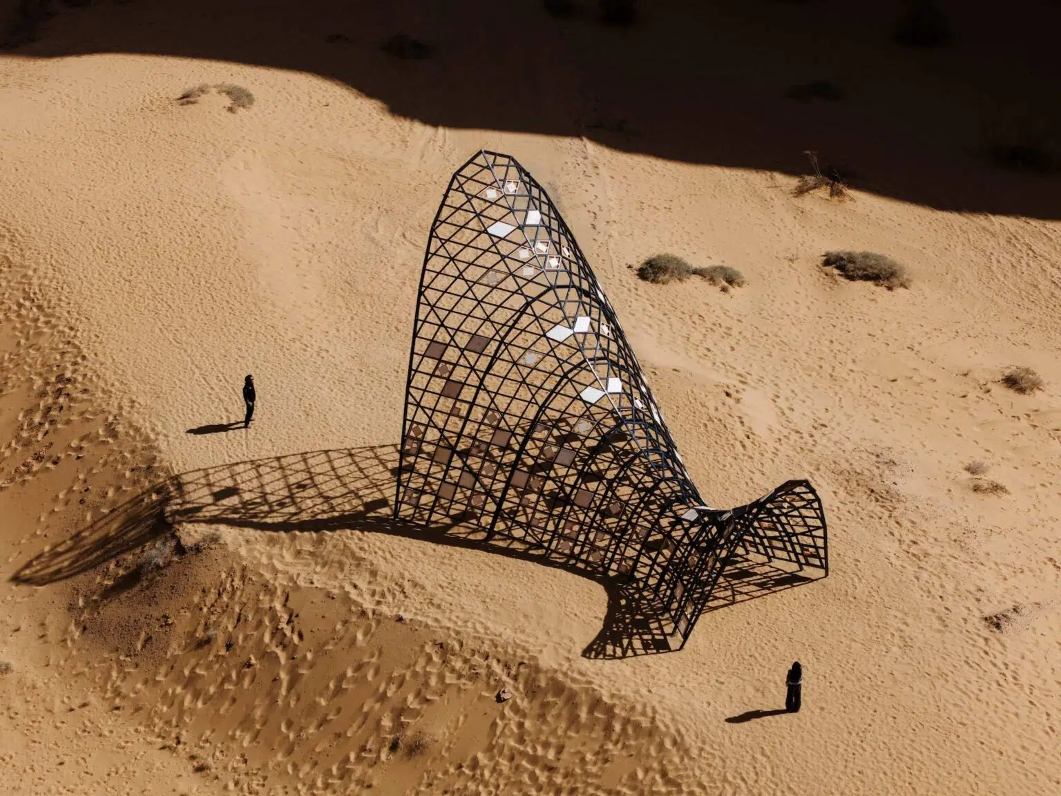 Saudi Desert Offers a Dramatic Stage for Site-Specific Installations