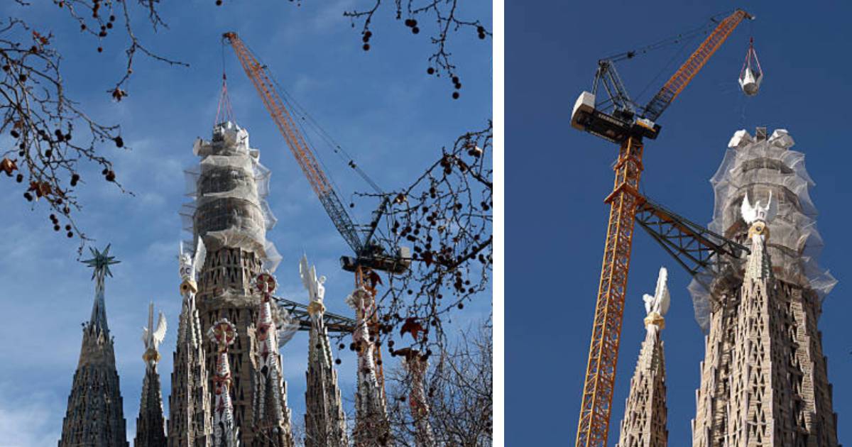 Sagrada Família Central Tower Completion Realizes Gaudí’s Vision
