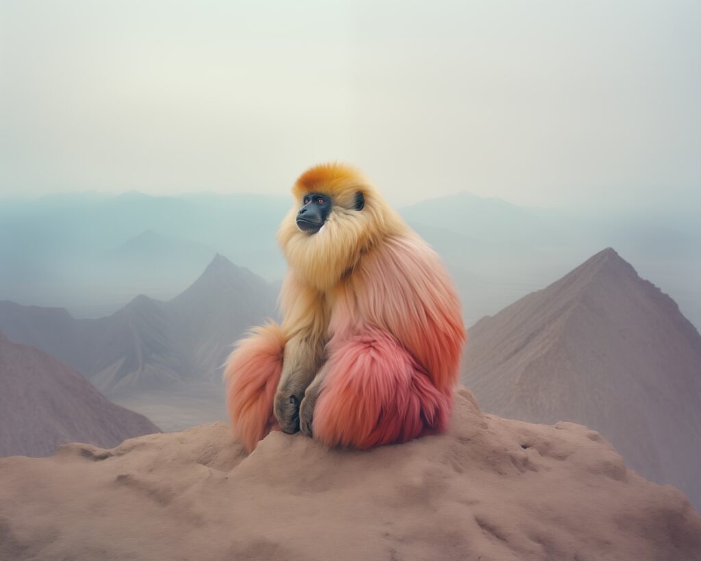 Artist Uses His Art and AI to Create Surreal Animal Portraits