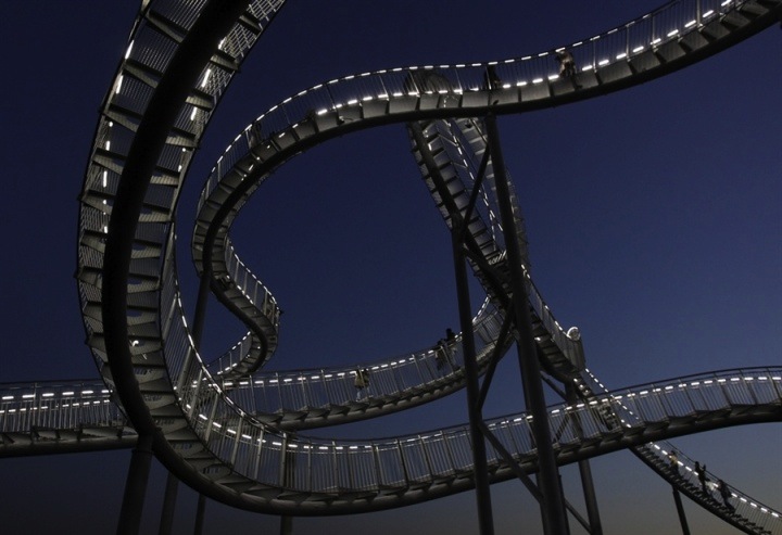 Thrilling Walkable Roller-Coaster