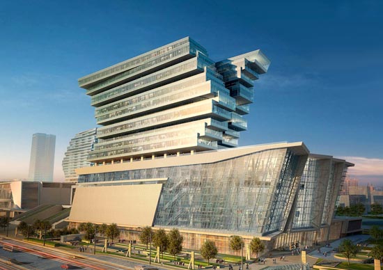Chinese Architecture Design Hotel